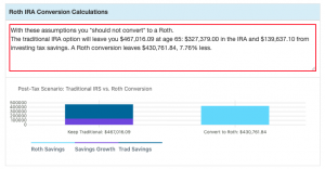 Roth IRA Conversion Calculator – Should You Convert? - DQYDJ